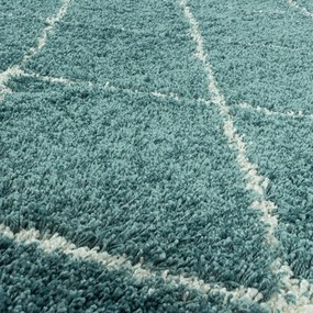 Ayyildiz Kusový koberec ALVOR 3401, Modrá Rozměr koberce: 60 x 110 cm
