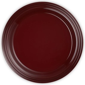 Jídelní talíř Le Creuset 27 cm červený burgund