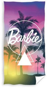 Carbotex Dětská osuška Barbie Miami Beach 70x140cm