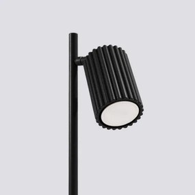 Stolní lampa SOLLUX KARBON černá GU10 1x10W bez žárovky SL.1586