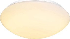 LA 1002021 LIPSY 40 Dome, LED, venkovní nástěnné a stropní nástavbové svítidlo, bílá, IP44, 3000/4000K - BIG WHITE (SLV)