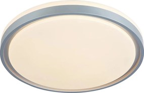 LED Stropní svítidlo ANGERA, stříbrné, 30 W, pr. 44,5 cm