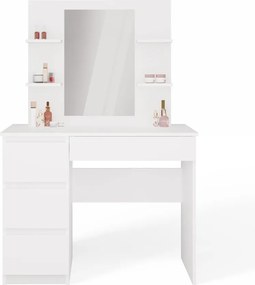 Toaletní stolek Marina Mijas 98,4 cm bílý levý