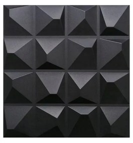 Obklad 3D XPS extrudovaný polystyren Briliant černý