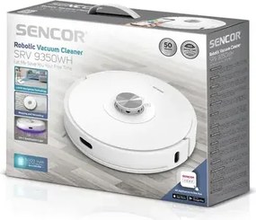 SENCOR SRV 9350WH bílá / robotický vysavač / vysávání  mopování / 50W