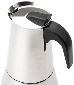 Moka konvička z nerezové oceli ve stříbrné barvě 400 ml Trevi – Leopold Vienna