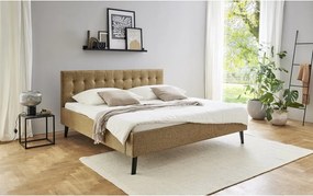 MEISE MÖBEL Čalouněná postel EMPIRE 180x200cm okrová 2160-10-5000