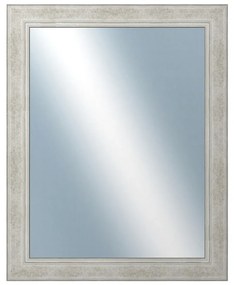 DANTIK - Zarámované zrcadlo - rozměr s rámem cca 40x50 cm z lišty ANDRÉ velká stříbrná (3157)