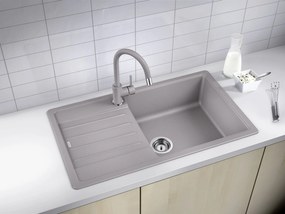Blanco Legra 6 XL S, silgranitový dřez 860x500 mm, 1-komorový, kávová, 523331