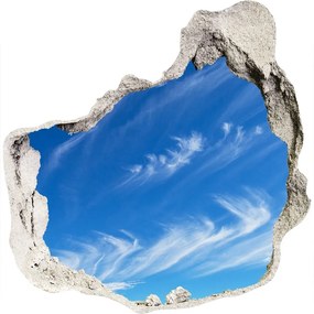 Wallmuralia Nálepka fototapeta 3D výhled Modré nebe 75x75 cm