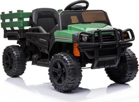 LEAN CARS Bateriové autíčko BDM0926 LED MP3 dálkové zelené