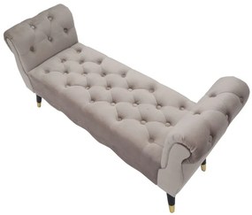 Designová lavice Dandelion 120 cm šedá