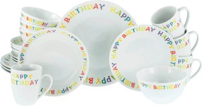 XXXLutz KOMBINOVANÁ SOUPRAVA Happy Birthday 20dílné Creatable - Online Only nádobí - 007768064801