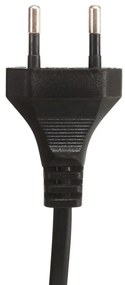 vidaXL Stojací lampa černá masivní mangovníkové dřevo E27
