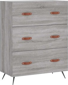 Skříň highboard šedá sonoma 69,5 x 34 x 180 cm kompozitní dřevo 3199727