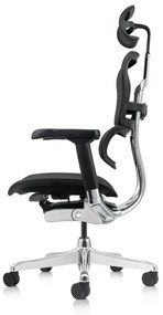 Kancelářská ergonomická židle SIRIUS Q24 NEO – celosíť, černá, nosnost 150 kg, záruka 3 roky Office Pro