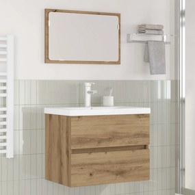 Sada koupelnového nábytku 3 ks Artisanový dub Kompozitní dřevo 3393506