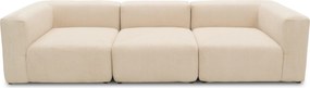 XXXLutz TŘÍMÍSTNÁ POHOVKA, textil, krémová MID.YOU - Pohovky - 001776018413