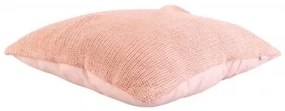 Polštář KNITTED LINES PRESENT TIME 45 cm, růžový bavlna Present time PT3718PI