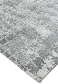 Šedý koberec Volter Abstract Silver Rozměry: 160x230 cm