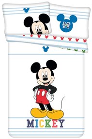 Jerry Fabrics Povlečení do postýlky Mickey Colors baby 100x135, 40x60 cm