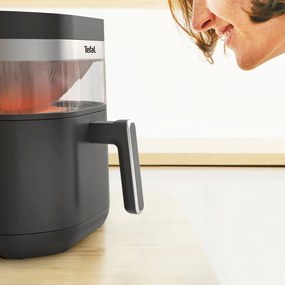 Tmavě šedá horkovzdušná fritéza Infrared EY832HE0 – Tefal