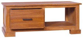 289082 vidaXL TV stolek 90 x 50 x 37 cm masivní teakové dřevo