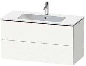 Duravit L-Cube - Umyvadlová skříňka 55x102x48 cm, 2 zásuvky, bílá mat LC624201818