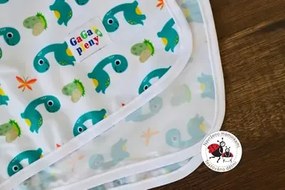 GaGa's Přebalovací podložka Zelený Dinosaurus