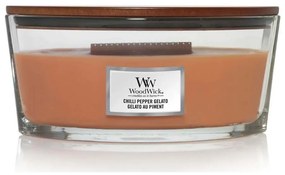 WoodWick vonná svíčka s dřevěným knotem Elipsa Chilli Pepper Gelato 453,6 g