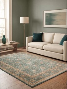 Koberec v petrolejové barvě 200x275 cm Raja – Asiatic Carpets
