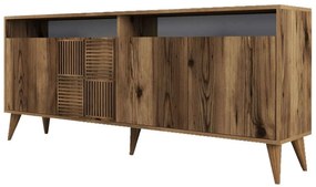 Designová komoda Cadelaria 180 cm ořech