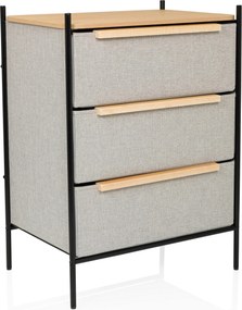 XXXLutz KOMODA, šedohnědá, 58/79/39 cm MID.YOU - Široké komody - 001918084701