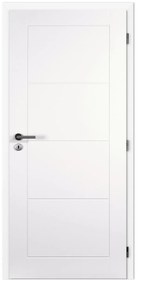 Doornite Dakota Interiérové dveře 70 P, 746 × 1983 mm, lakované, pravé, bílé, plné