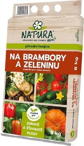 NATURA Přírodní hnojivo na brambory a zeleninu 8 kg