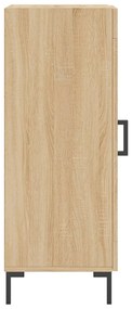 Příborník dub sonoma 34,5 x 34 x 90 cm kompozitní dřevo