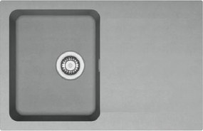 Franke Orion - Tectonitový dřez OID 611-78, 780 x 500 mm, šedá 114.0395.184
