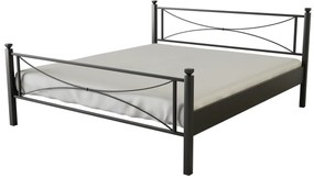 Nábytek ATIKA s.r.o. Kovová postel STELA Povrchová úprava: bílá, Rozměr: 120 x 200 cm