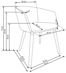 Jídelní židle Augusta