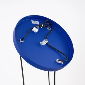 Sollux Lighting Závěsná lampa ESTRIA 3P bílá/ultramarínová