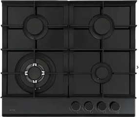 MPM MPM-60-GMH-19 / Plynová varná deska / 60 cm / Skleněný panel