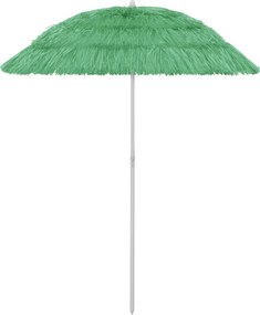vidaXL Plážový slunečník Hawaii 180 cm [314697] Barva: Zelená