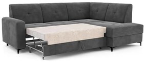 Sedací souprava SCANDIA | 236x172 | pravá | rozkládací + úložný prostor | VÝBĚR TKANIN