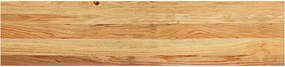 Nášlapy na schody 4 ks světle hnědé 110x25x2 cm masivní dub 3282957