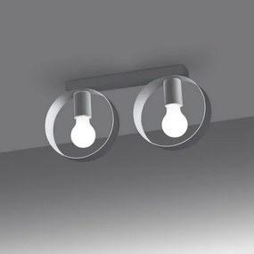 Stropní svítidlo SOLLUX TITRAN 2 bílé E27 2x60W bez žárovky SL.1135