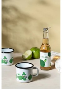 Hrnek Moomin Joyful Apples 0,37l, smalt / bílo-zelený