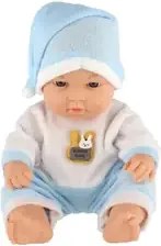 TEDDIES Panenka miminko / 30 cm / Pevné tělo / Plast / od 3 let