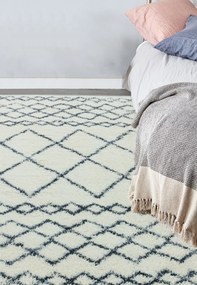 Šedý  koberec Bardie Cream Grey Rozměry: 80x240 cm