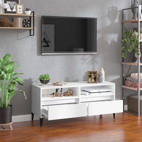 vidaXL TV skříňka 100 x 34,5 x 44,5 cm kompozitní dřevo [831901] Barva: Černá