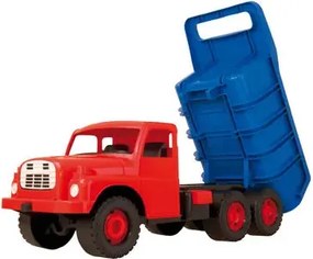 DINO Tatra 148 modročervená 72cm / Hračka na písek